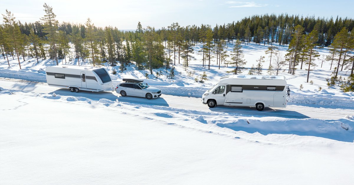 snow caravan